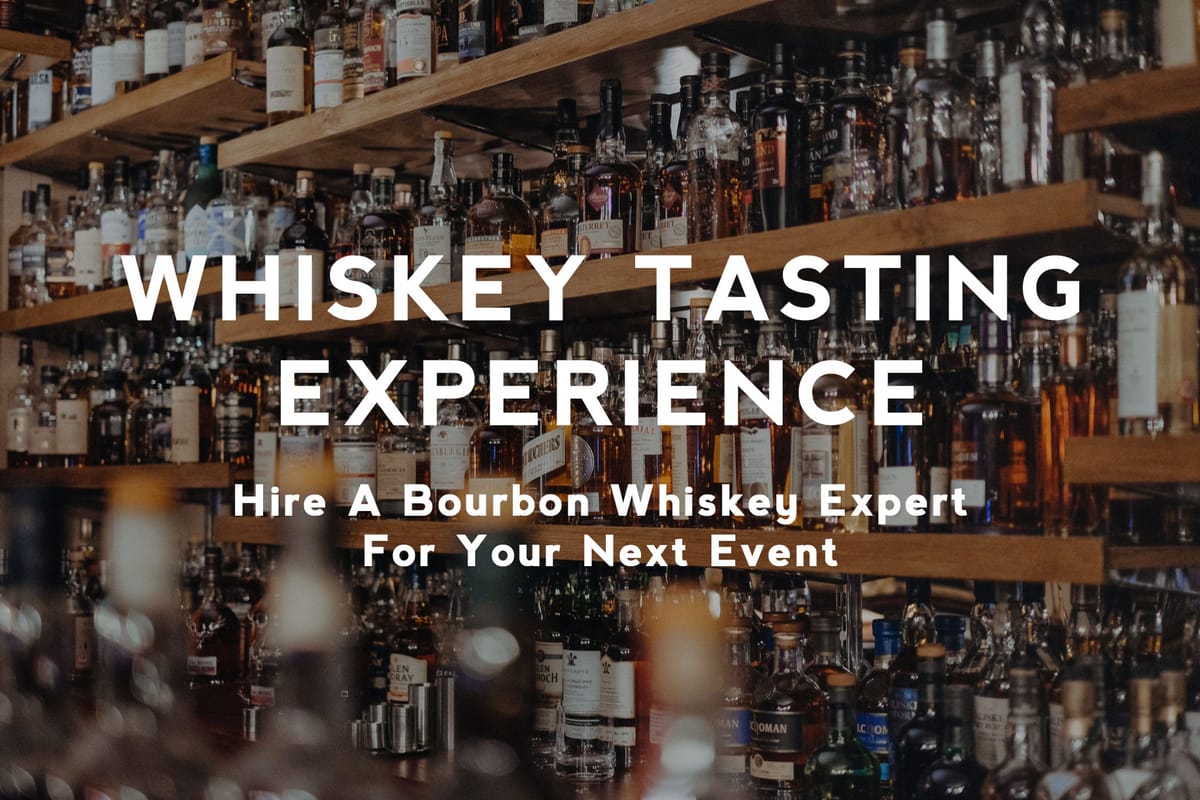 Whiskey Tasting Experience - Book Now For Your Next Event