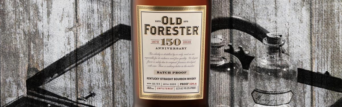 Old Forester 150th Anniversary Bourbon Review - Bourbon & Banter