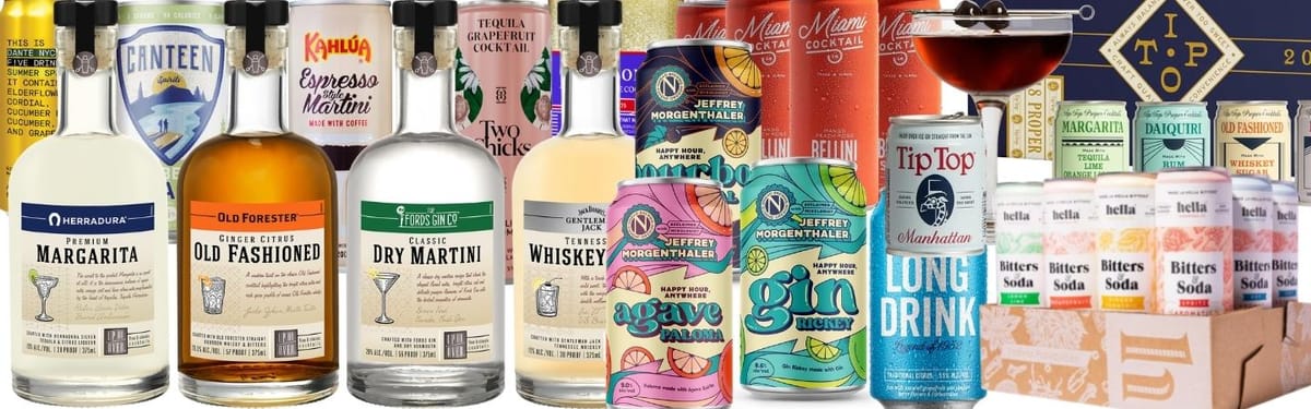 RTD Cocktails Are Fine, But Not Yet Great | Bourbon & Banter